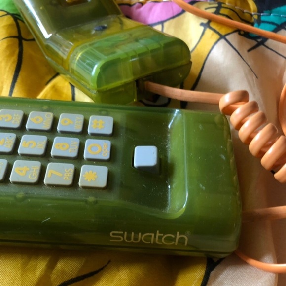 Other | 1989 Swatch Watch Home Telephone | Poshmark